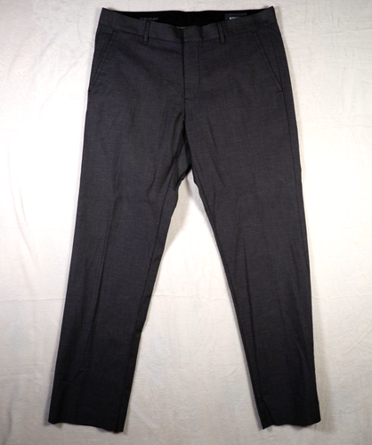 Bonobos Weekday Warrior Tuesday Gray Flat Front Slim Chinos Mens Pants ...