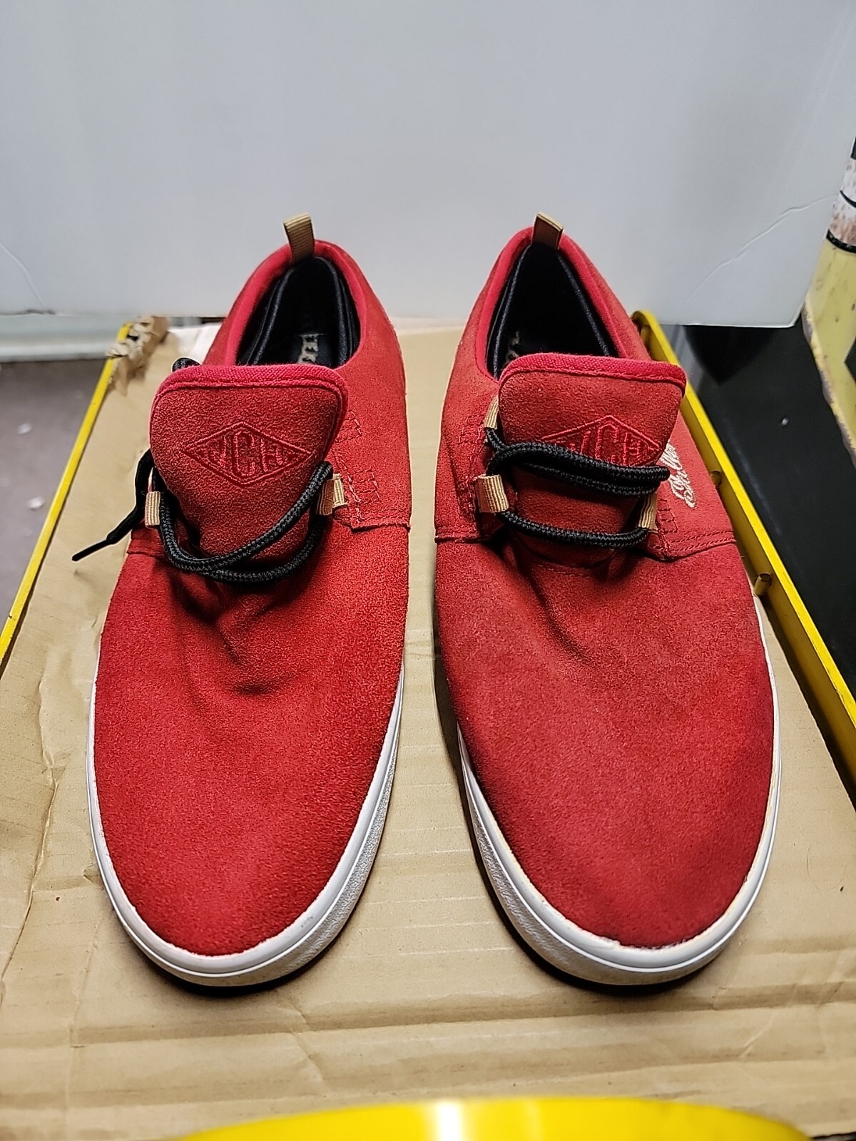 Fallen Jack Curtin Signature Model Red Black Mens Siz… - Gem