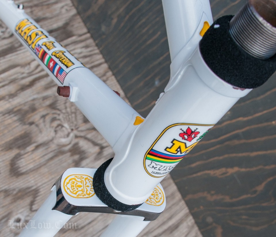 Vintage Masi Gran Criterium 54cm RoadBike FRAME FORK Columbus ...