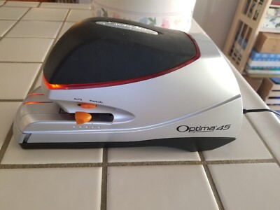 Swingline Optima 45 Electric Stapler Pre-owned, Free Shipping | eBay