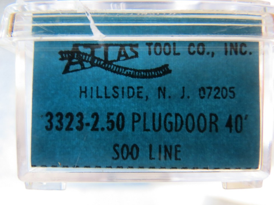 N - Atlas 3323-2.50 - 40" Plug Door Boxcar, SOO Line 12056 LN w/box | eBay