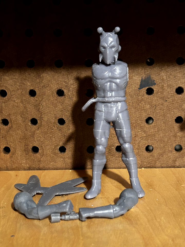 Super Powers KILLER MOTH Digital Sculpt Unpainted Print | eBay