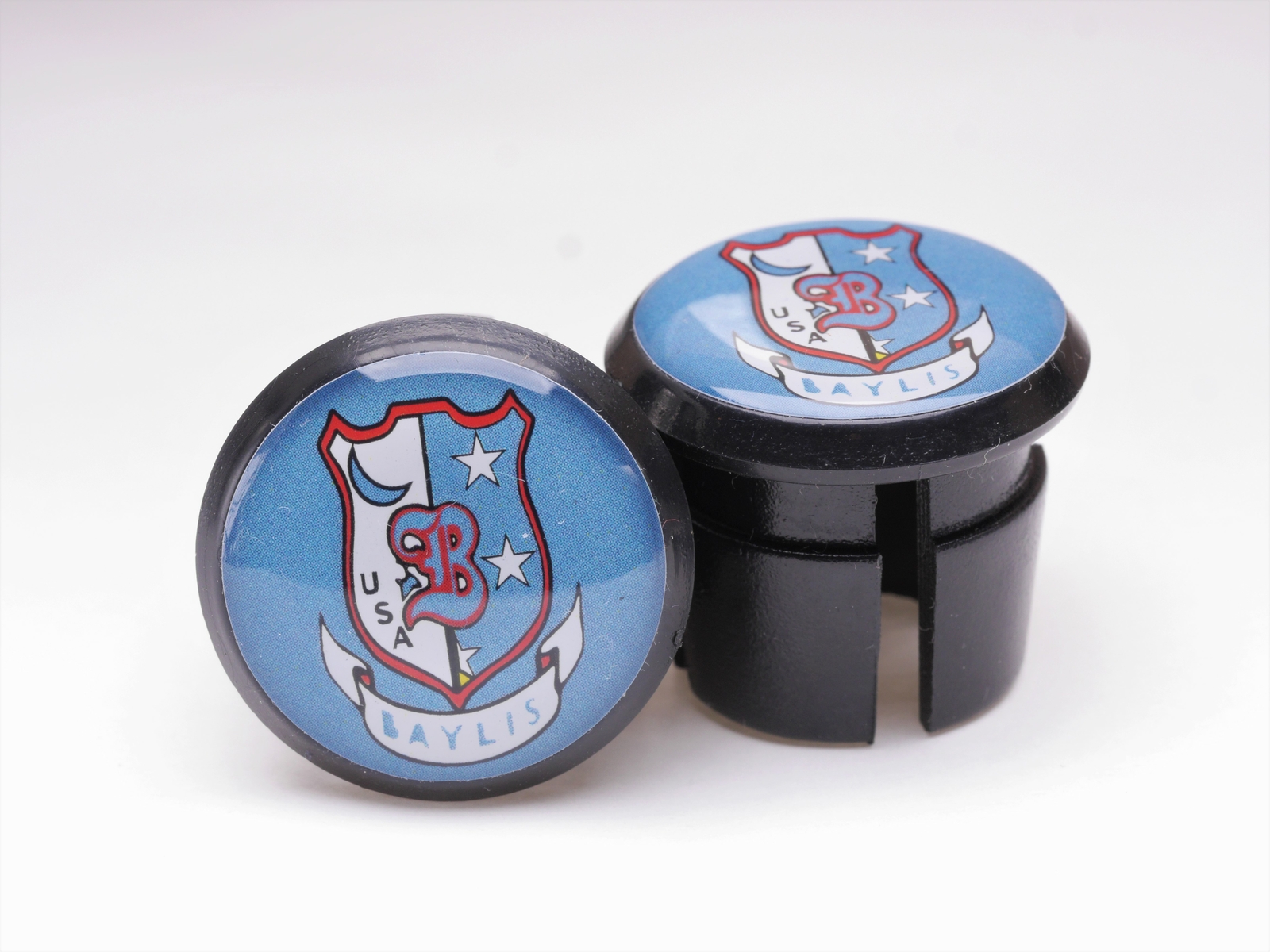 Brian Baylis Wizard Black Plugs end Caps Tapones bouchons lenker ...