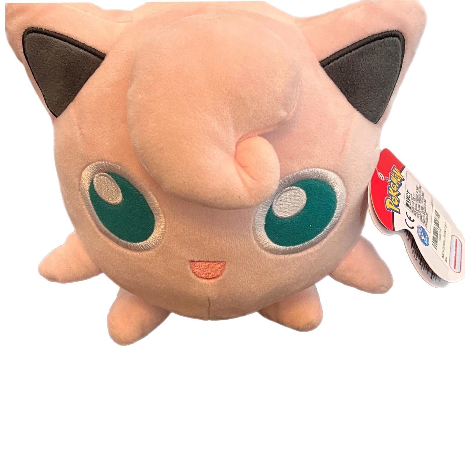 Nintendo Pokemon Jiggypuff 8” Pink Plush Stuffed Animal Play Doll WCT ...