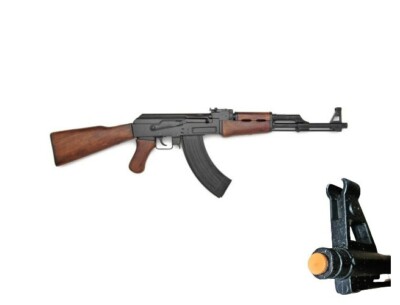 Denix Russian AK-47 AK 47 Full Size Collectible Non-Firing Prop Rifle ...