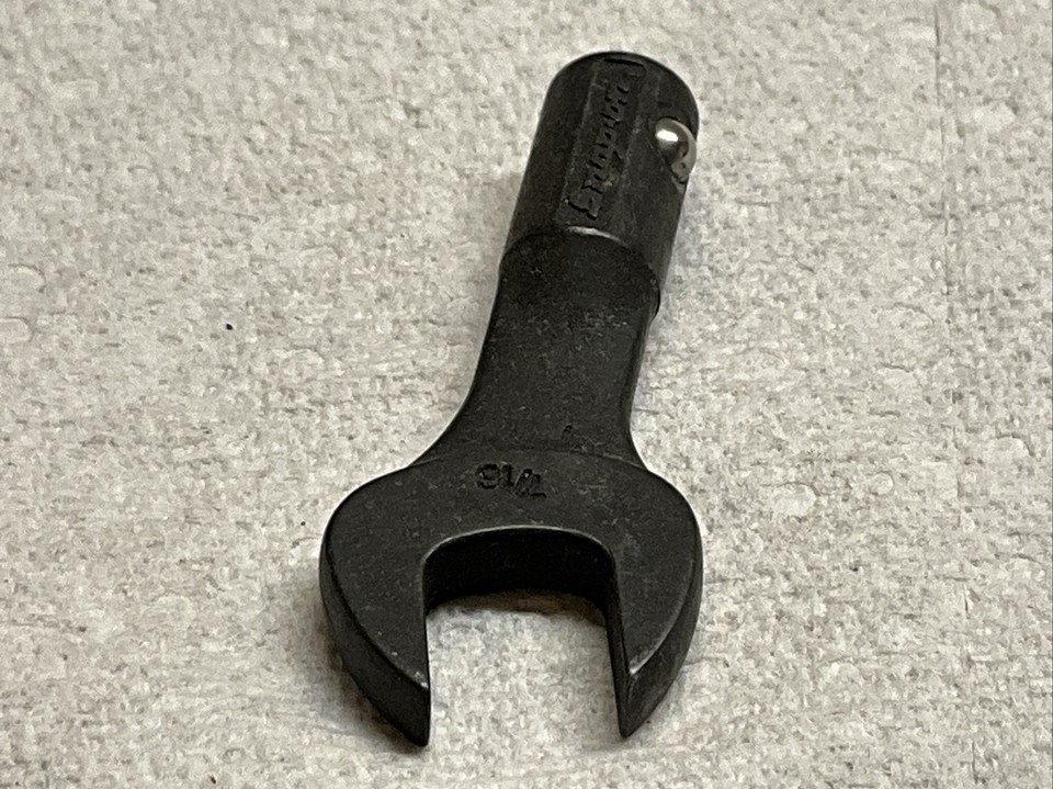 Snap On#QJO14 - 7/16” , SAE, Square Drive, Open End Head, J-Shank-USA ...