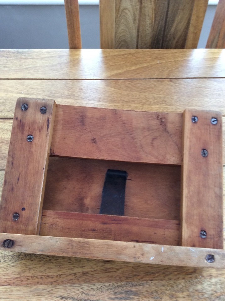 Vintage Wooden Small Paper Picture Guillotine By Merrets | eBay UK