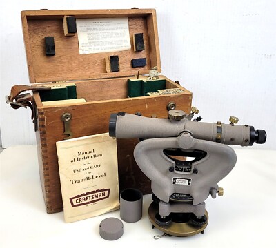 Transits & Theodolites - Sears Craftsman Transit Level