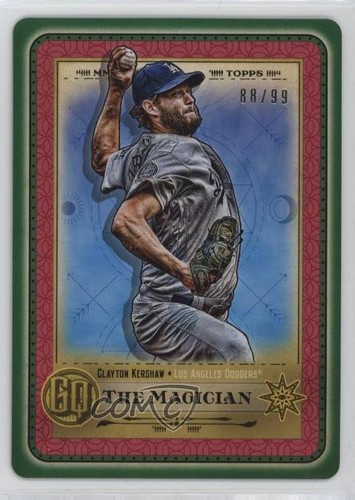 2019 Topps Gypsy Queen - Tarot of the Diamond Green #TOTD9 Clayton ...