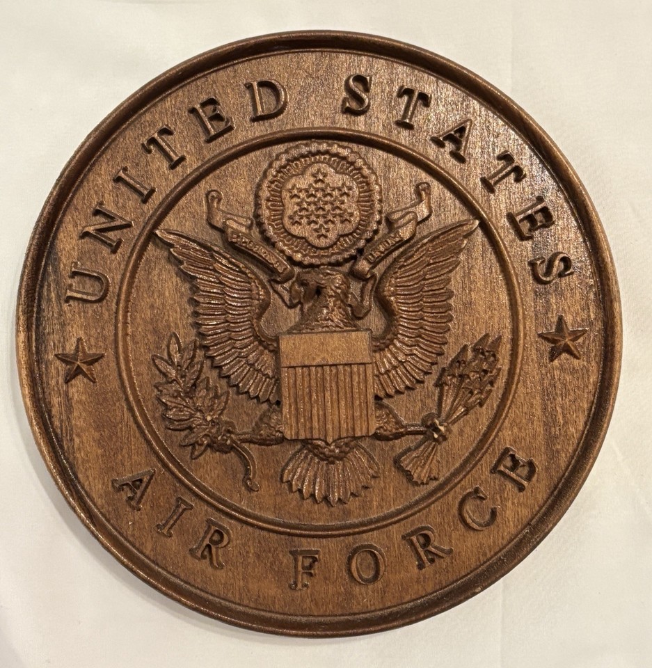 US Air Force Maple Wood Plaque | eBay