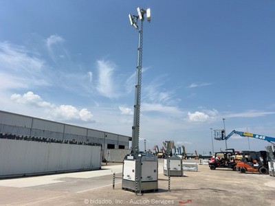 2019 Generac CUBE-HYPER 27' Stationary LED Light Tower Generator Kubota ...