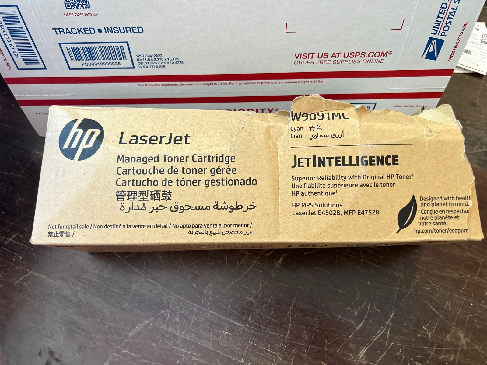 HP W9091MC Managed Cyan Toner for sale online | eBay