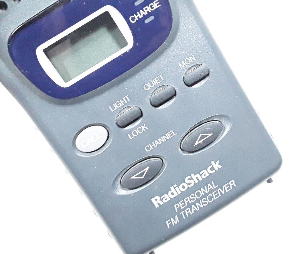 Radio Shack 2-Way Radio FM Transceiver 21-1812 Walkie Talkie TESTED LOT ...