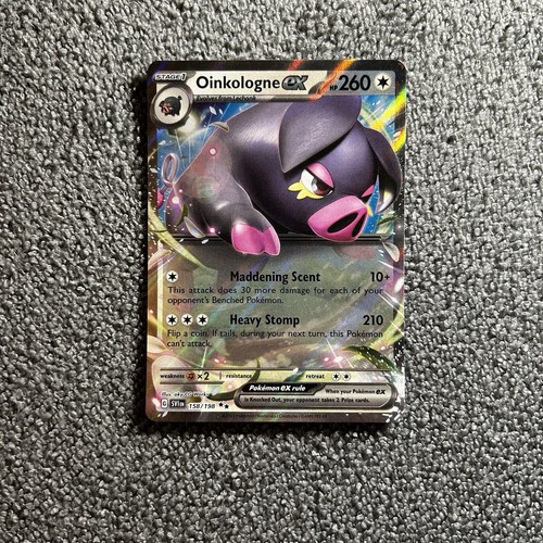 Pokemon Card Scarlet & Violet Oinkologne EX 158/198 Near Mint | eBay