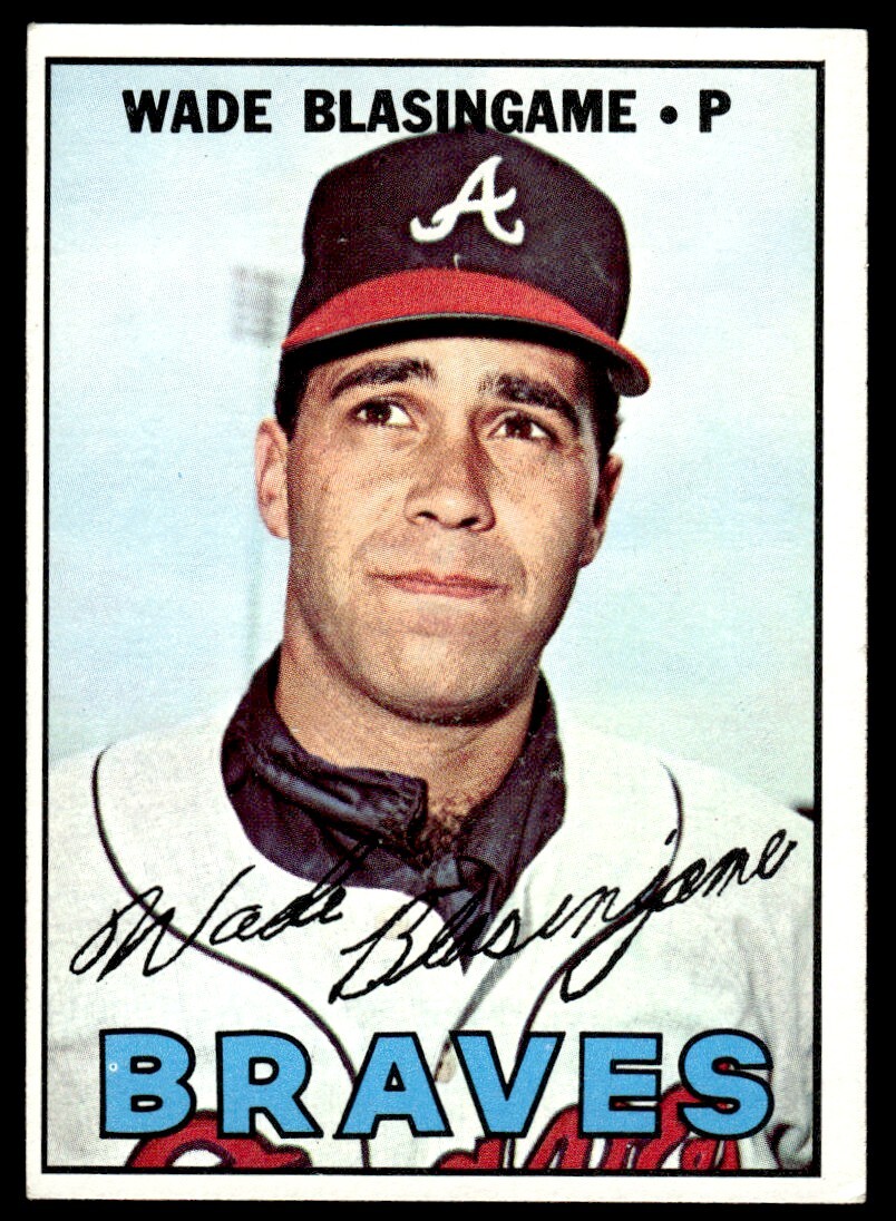1967 Topps Wade Blasingame Atlanta Braves #119 | eBay