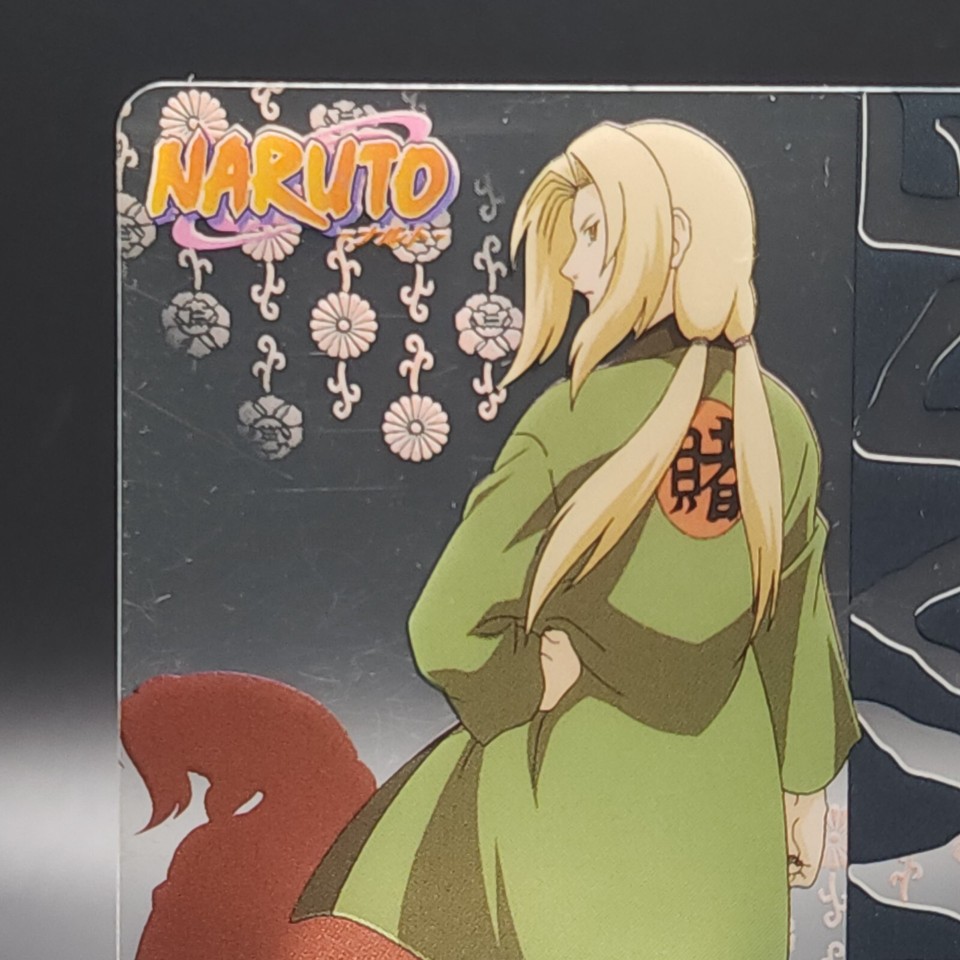 TSUNADE NARUTO Card TCG Japanese BANDAI 2005 MADE IN JAPAN No.008 F/S ...