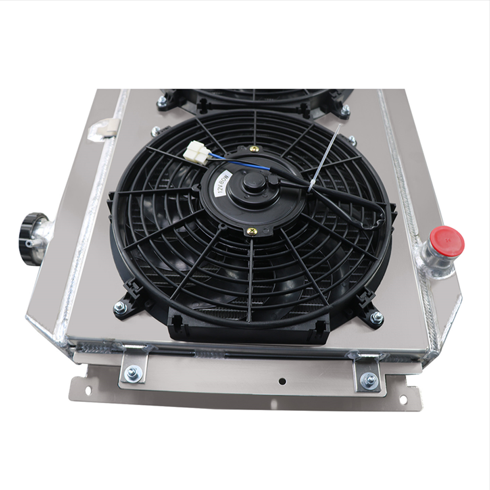 4 ROW Radiator Shroud Fan Kits For 71-80 Holden HQ HJ HX HZ Kingswood ...