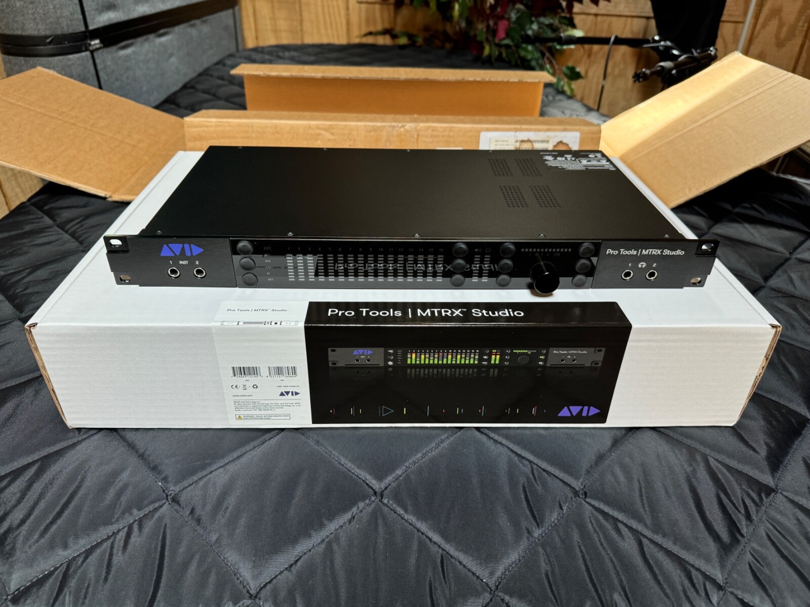 Avid Pro Tools | MTRX Studio Interface for HD and HDX, with Thunderbolt ...