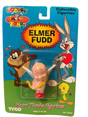 Elmer Fudd, “ Guardian Angel “Looney Tunes Heart Throbs Figurines Tyco ...