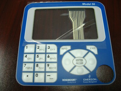 Emerson Rosemount Model 56 Transmitter Front Panel Membrane Switch ...