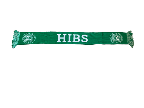 HIBERNIAN FOOTBALL SCARF - JOINING CREST DESIGN | eBay UK