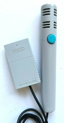 OFFICIAL VINTAGE NINTENDO GAMECUBE MICROPHONE MIC DOL-022 FOR MARIO ...