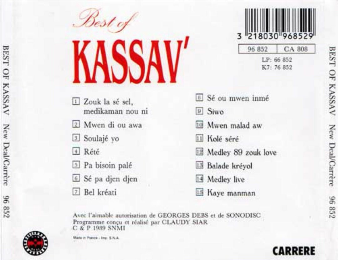 Kassav Best of 10 ans déjà cd 1989 | eBay