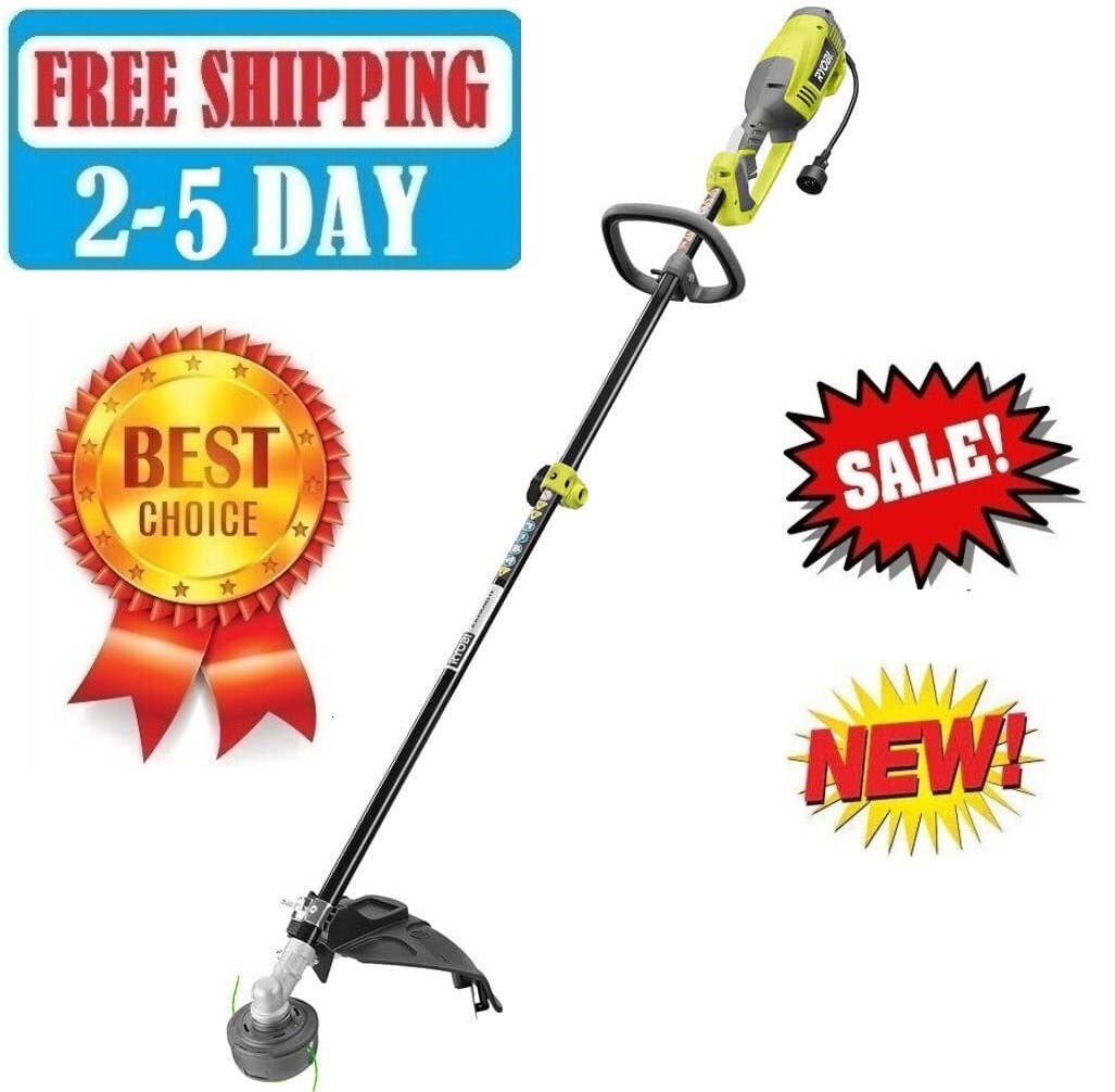 Ryobi Electric String Trimmer Lawn Grass Weed Wacker Eater 18in Bump ...