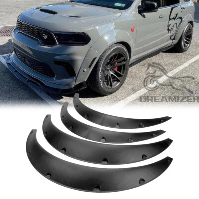 For 1998-2021 Dodge Durango 4.5"Fender Flares Flexible Wide Body Kit ...
