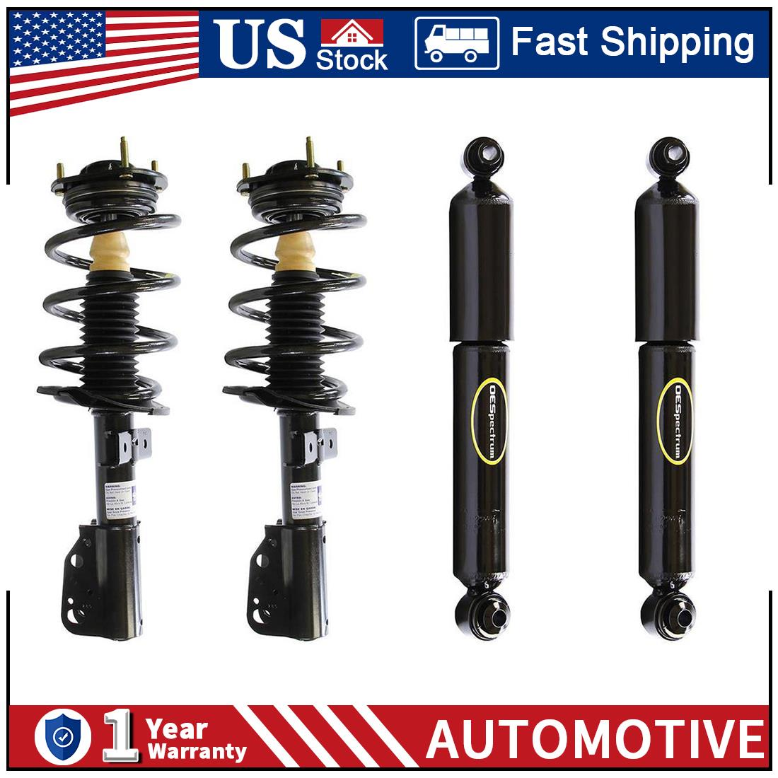 Monroe Quick Struts OESpectrum Shocks for 2007 - 2012 GMC Acadia Chevy ...