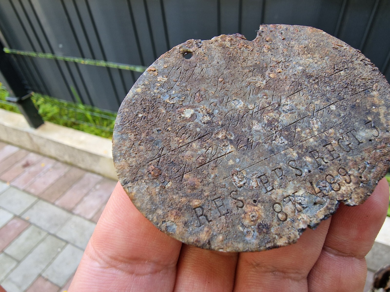 WW1 Original German ID Dog Tag. Battlefield relic | eBay