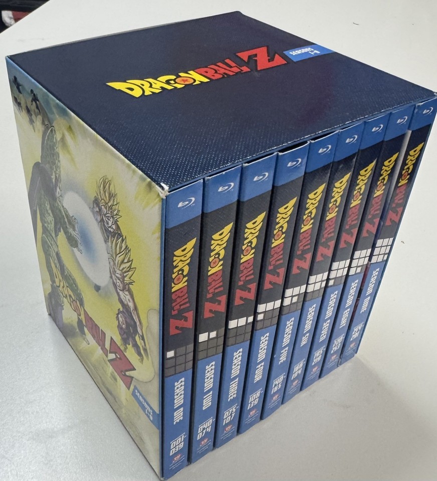 Dragon Ball Z Complete Series Blu-ray Box Set (Seasons 1–9) Region A ...