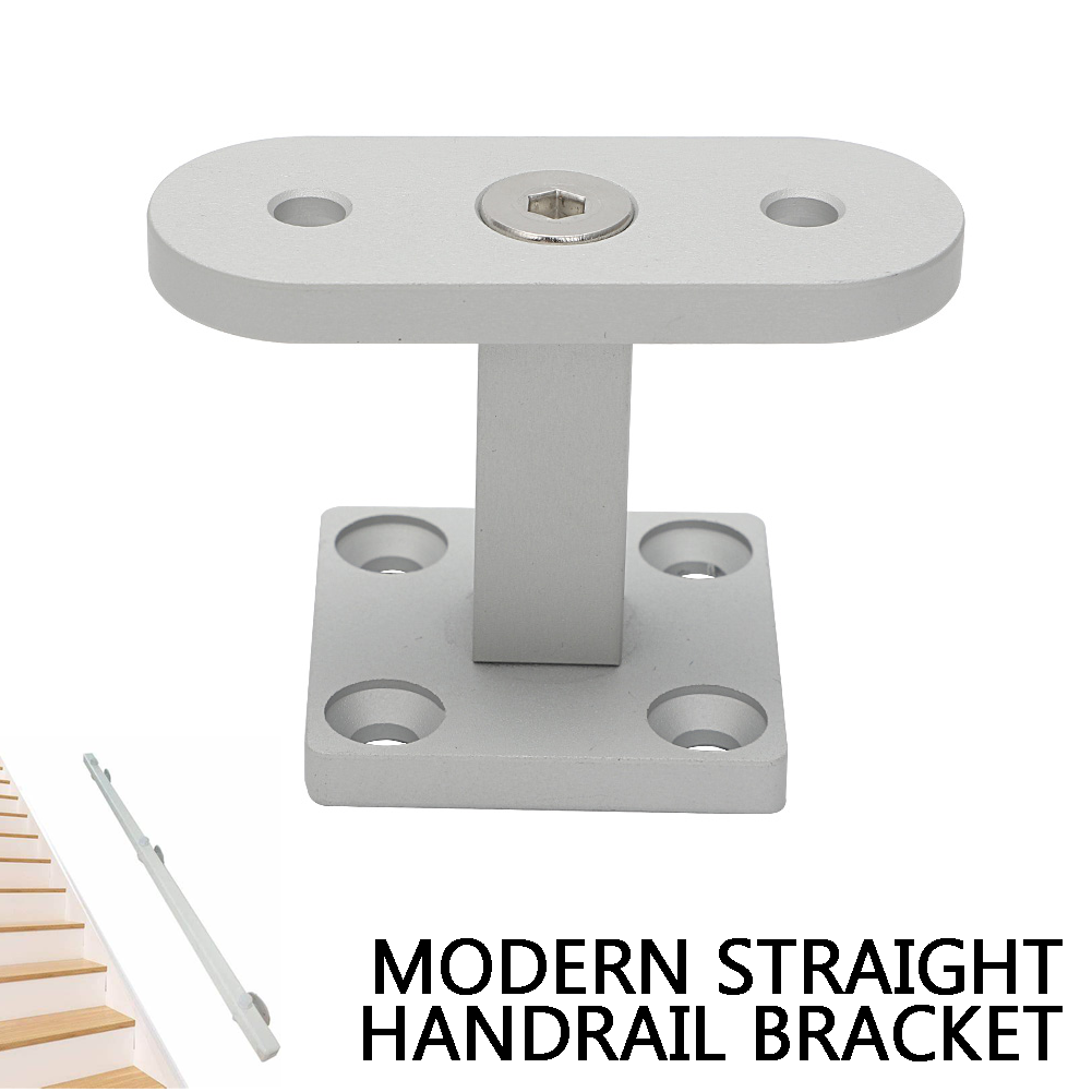 Newel Post Mounting Bracket Wood Newel Post Modern Straight Mount