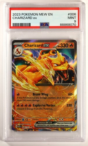 Pokemon TCG Charizard ex - 006/165 Scarlet & Violet 151 Double Rare ...