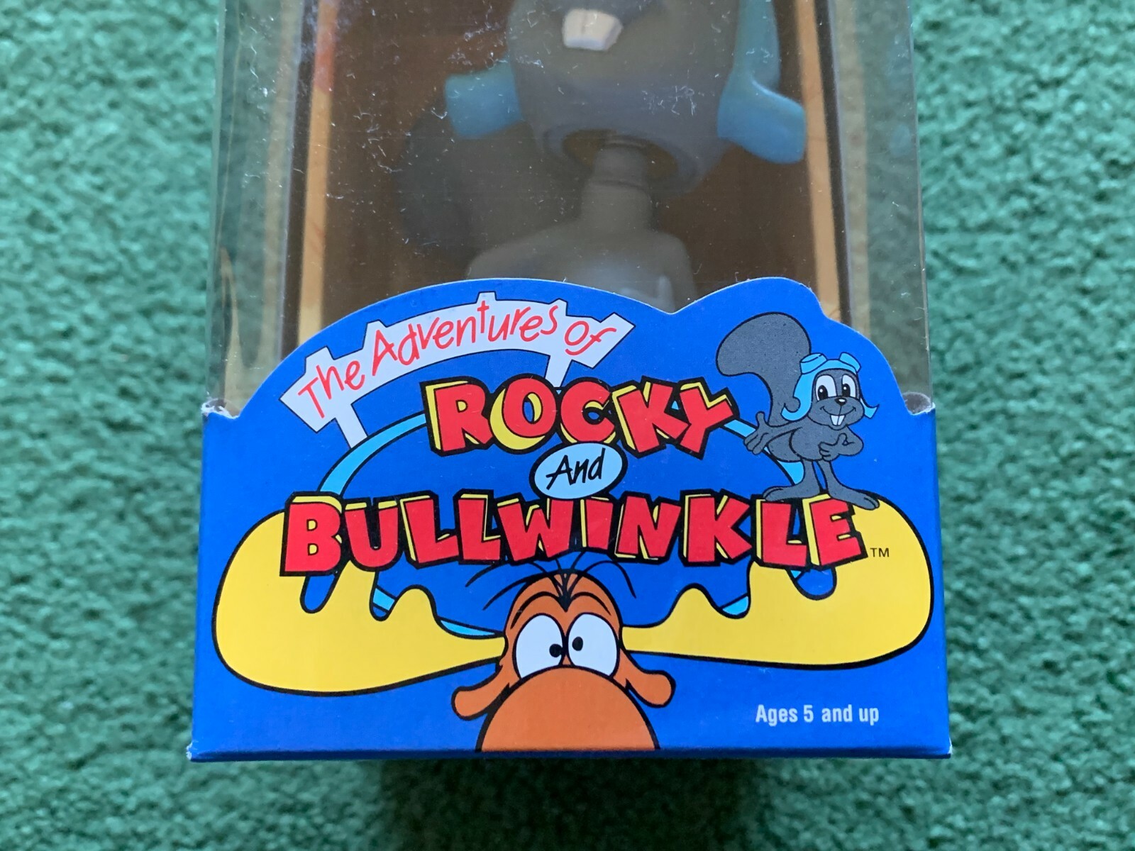 Rocky & Bullwinkle Rocket J Squirrel Bobble Head Bobblehead RARE for ...