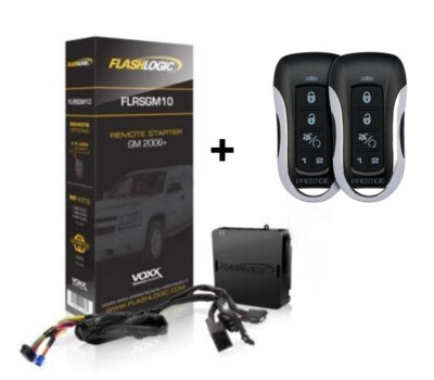 Flashlogic Remote Start for GMC Chevrolet Cadillac FLRSGM10 + Remote ...