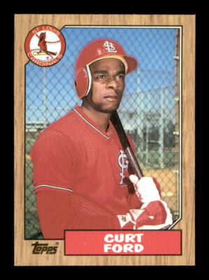 1987 Baseball Topps Curt Ford St. Louis Cardinals #399 2 | eBay