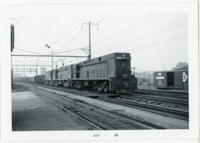 Train Photo - Pennsylvania Railroad #4450 E44 Electric Locomotive 1968 ...
