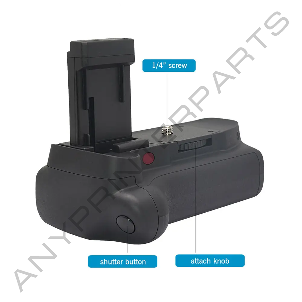 Vertical Battery Grip for Canon EOS 2000D 1500D 1100D 1200D 1300D T3 T5 ...