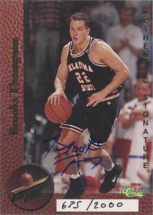 1995 Classic Superior Pix - Autographs Brooks Thompson /2000 (AU) for ...