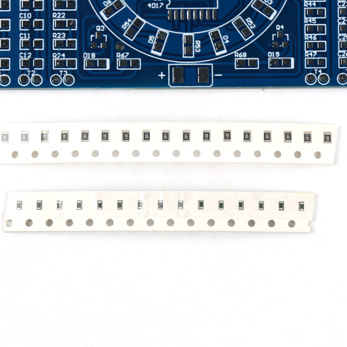 Soldering practice SMD circuit board Set LED electronics project DIY ...