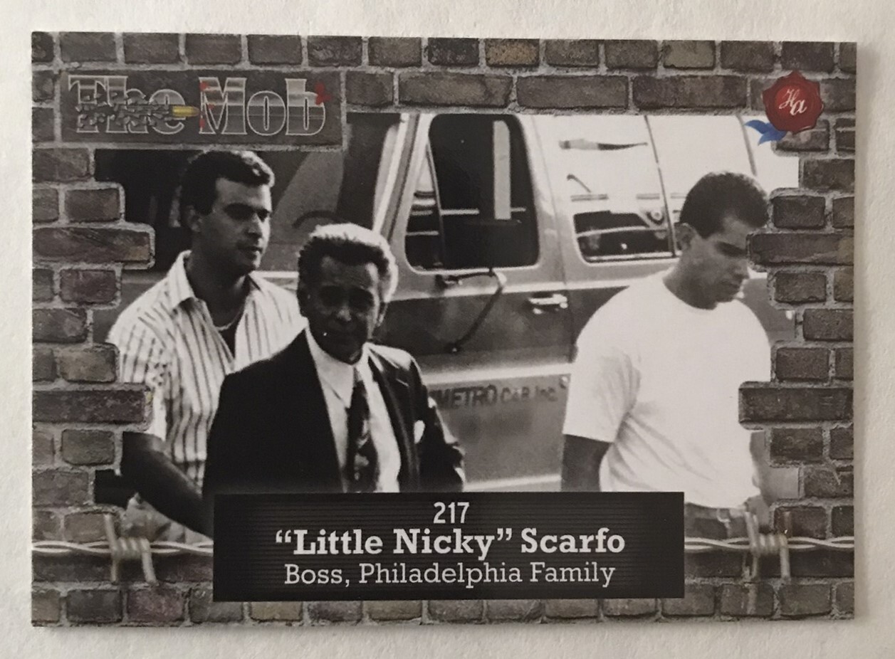 Little Nicky Scarfo 2023 HISTORIC AUTOGRAPHS Mob 2 ,card #217 | eBay