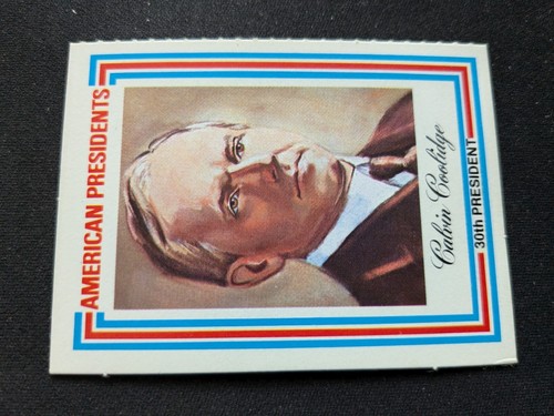 1975 Visual Panographics American Presidents Card # 30th Calvin ...