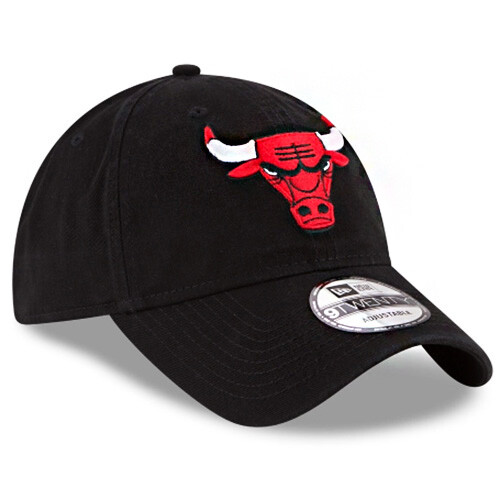New Era Chicago Bulls Black Dad Hat strapback Cap 920 NBA Core Classic ...