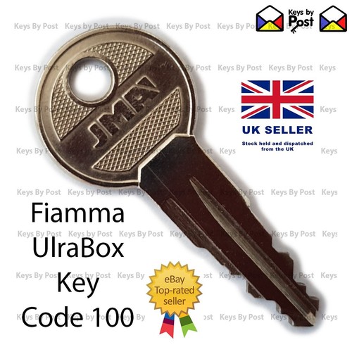 FIAMMA ULTRA BOX Spare or Replacement Key Cut to Code 100 | eBay