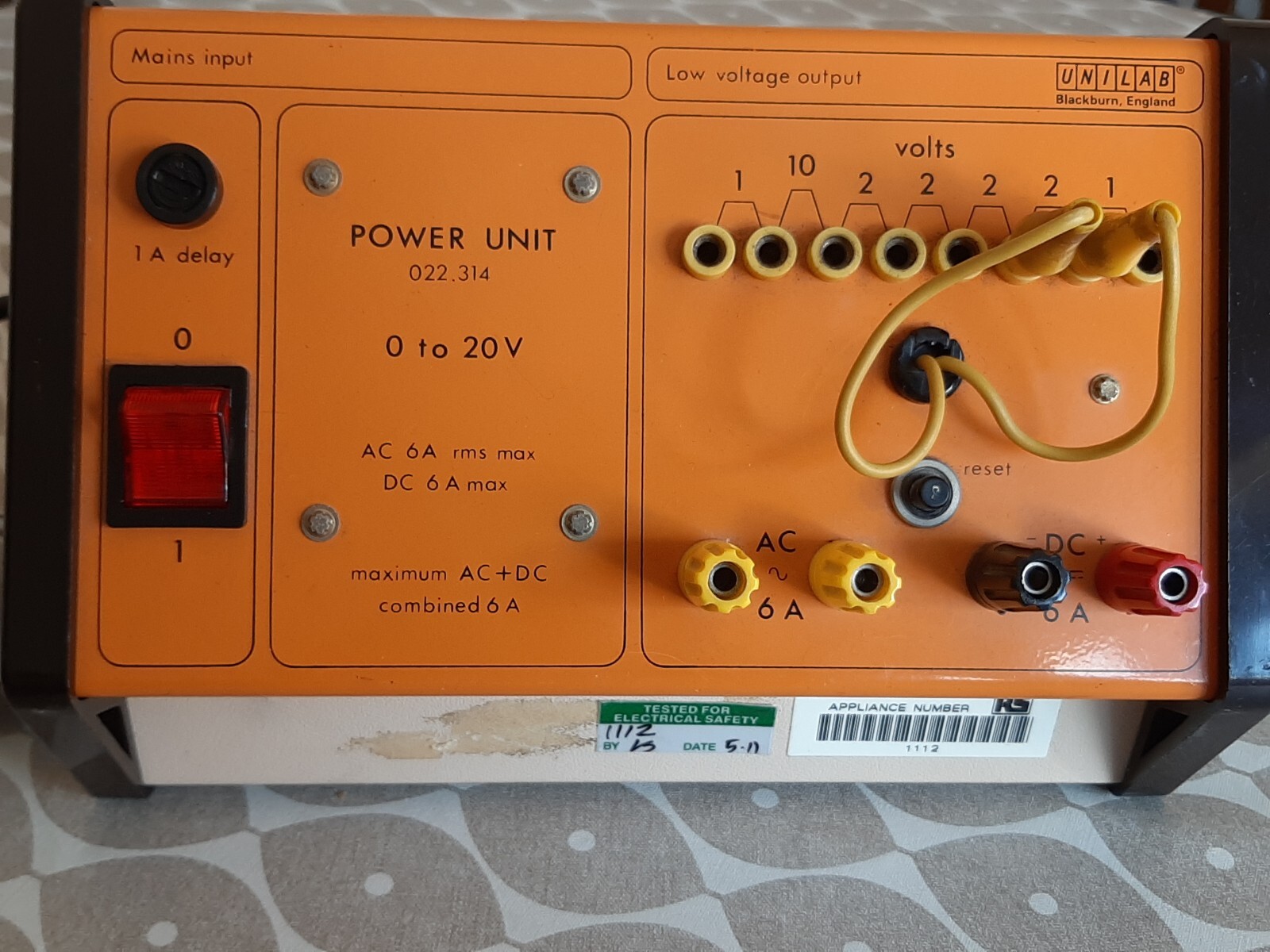 Unilab power test unit, power educational training unit, power supply ...