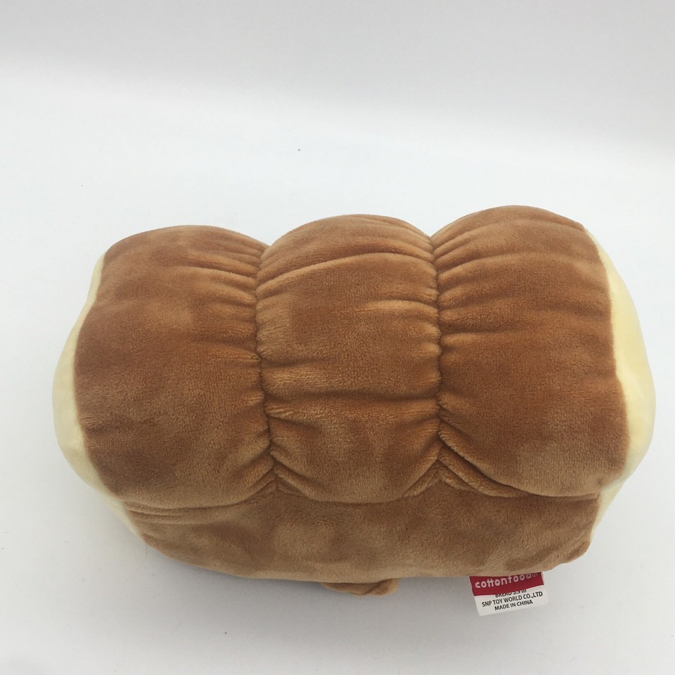 Cottonfood Bread Loaf Plush Pillow w/ Hand Strap Soft Cushion Doll Stress Toy | eBay