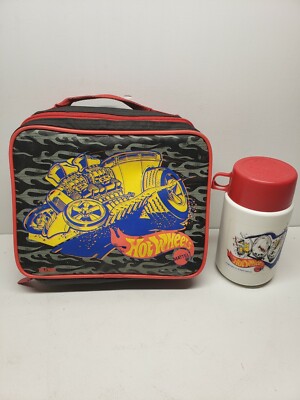 Vintage Polyurethane Hot Wheels Lunch Box And Thermos | eBay