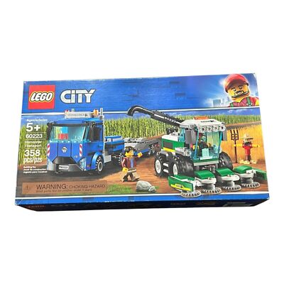 LEGO CITY: Harvester Transport (60223) Building Kit 358 pcs Retired Set ...