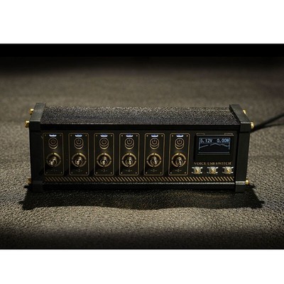 Blocked USB Switch Metal Toggle Switch Data Transmission w/ Display ...